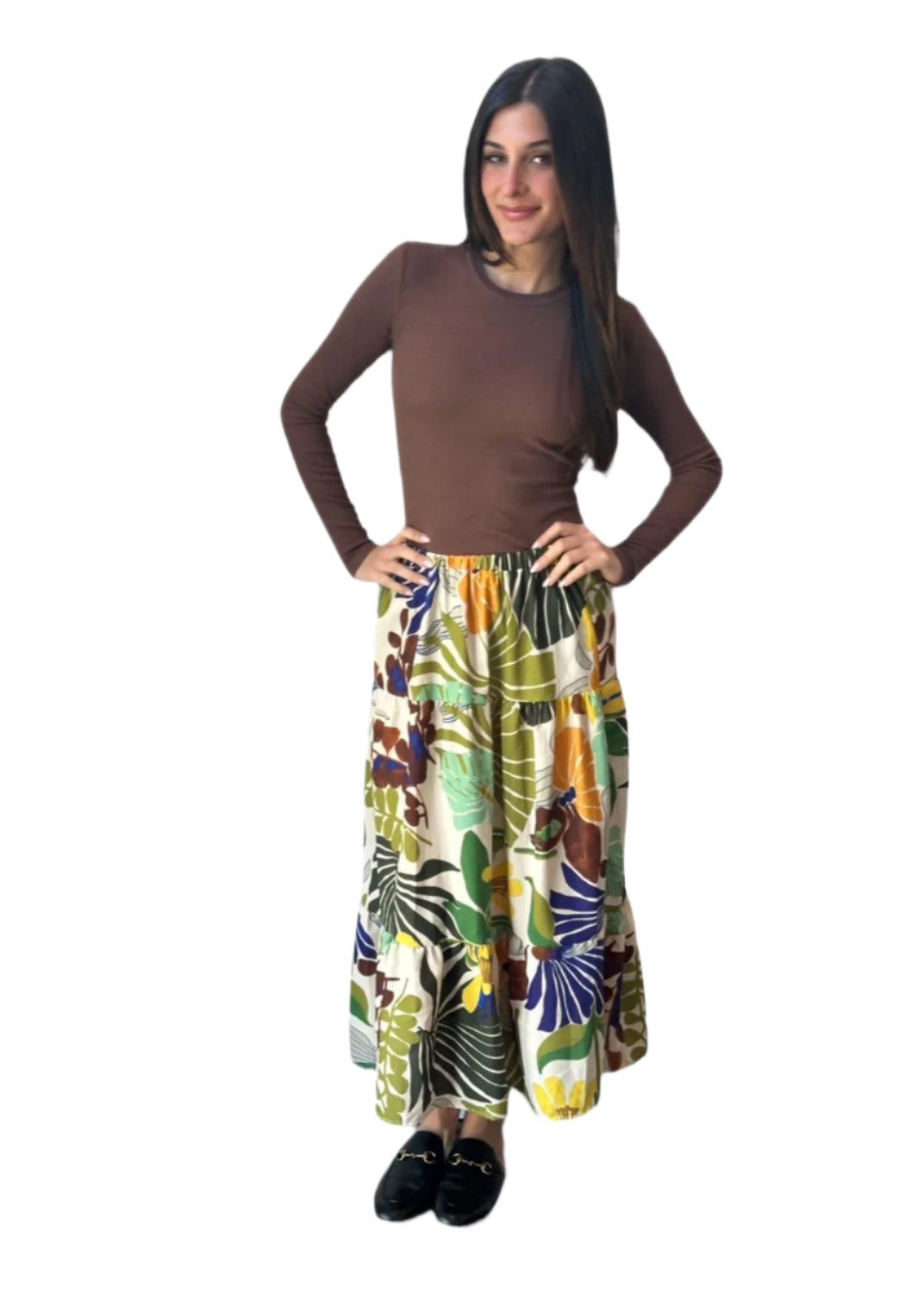 Alist Three Tiered Maxi Skirt – alist100