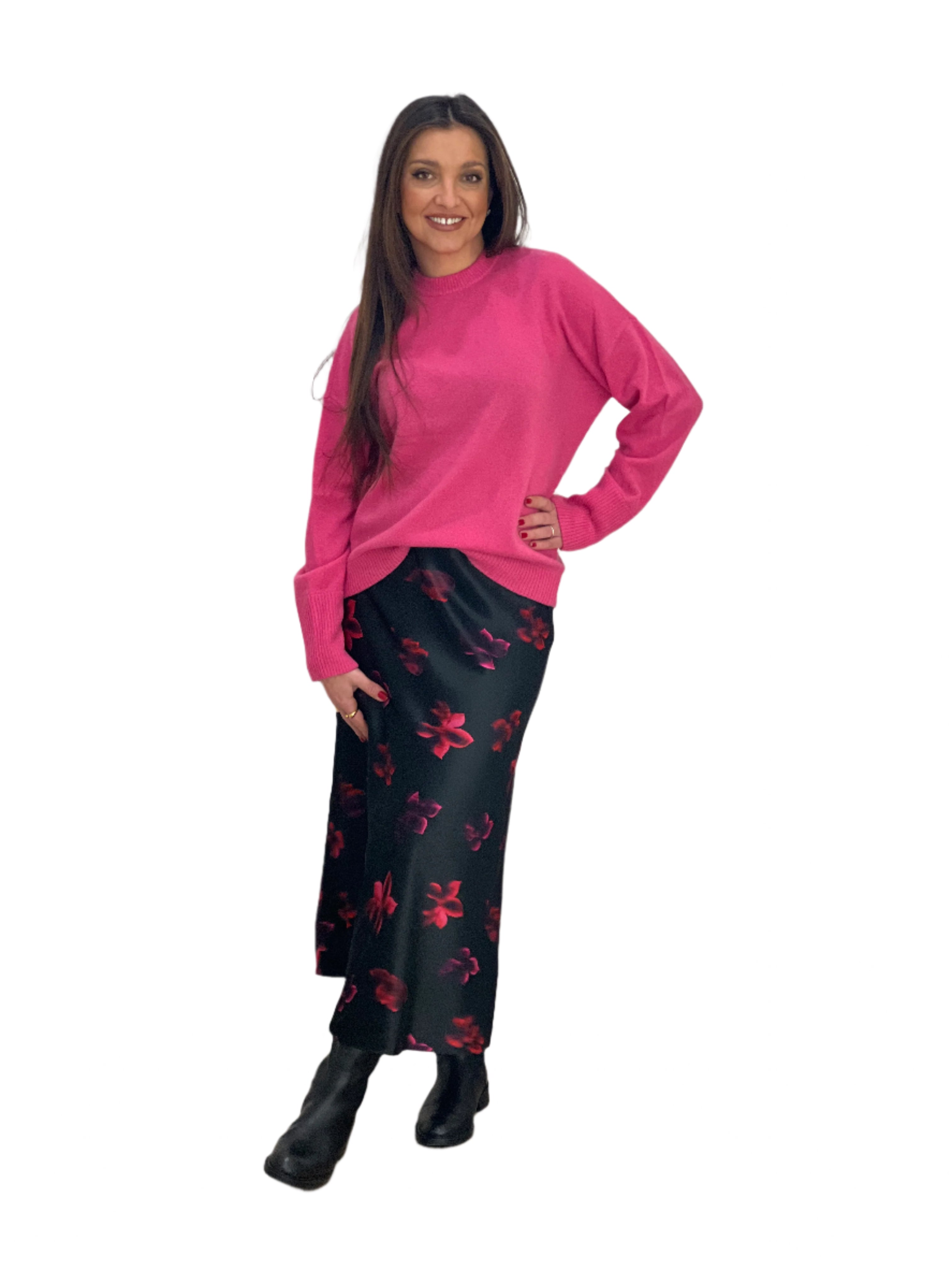 Minnie Rose Cashmere Crew Sweater – alist100